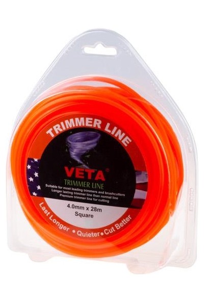 Veta Misina 4.0 mm 28 Metre 4 Köşe