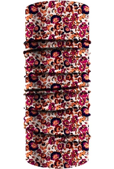 E-Taktik Çiçek Desenli Çok Fonksiyonlu Buff Bandana Boyunluk