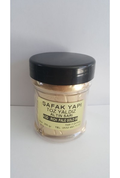 Şafak Yapı Toz Yaldız 250 gr