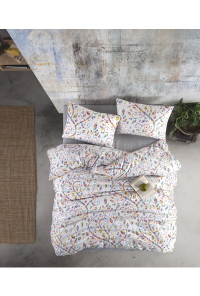 Louis Marie Rainbow Çift Kişilik 4 Parça Nevresim Takımı