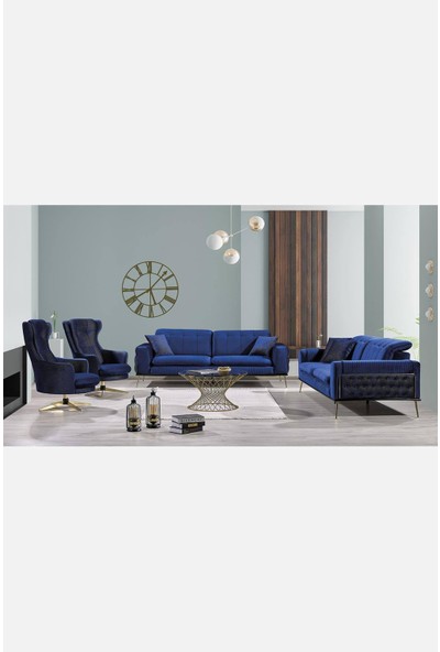 Moleron Montana Koltuk Takımı Mavi