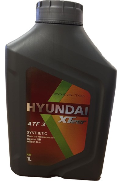 Hyundai Xteer Atf 3 1 Litre Şanzıman Yağı