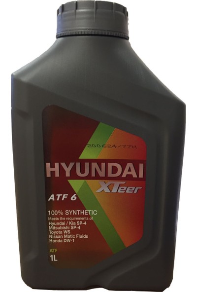 Hyundai Xteer Atf 6 1 Litre Şanzıman Yağı