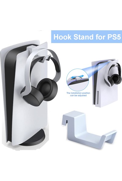 Sunlink Ps5 Oyun Kumandası Kulaklık Askı Tutucusu Playstation 5 Konsol Aksesuarları Için Basit Hafif Kulaklık Kancası Ekran Standı (Yurt Dışından) Sunlink Ps5 Oyun Kumandası Kulaklık Askı Tutucusu Playstation 5 Konsol Aksesuarları Için Basit Hafif Kulaklık Kancası Ekran Standı (Yurt Dışından)