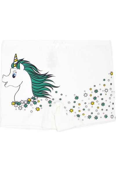 Biyokids Kız Çocuk Boxer 5 Li Paket Karışık Renk BYO3230 Biyokids Kız Çocuk Boxer 5 Li Paket Karışık Renk BYO3230