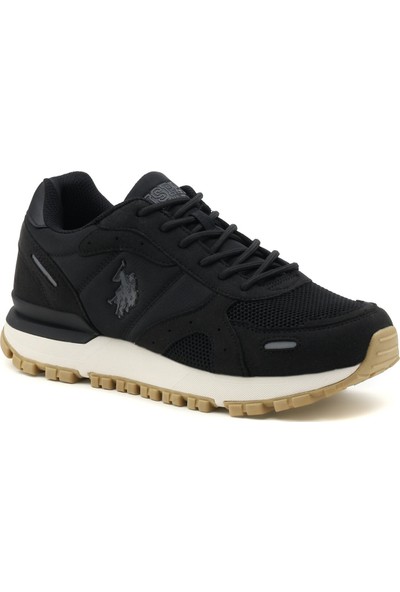 U.S. Polo Assn. Campınas 1pr Siyah Erkek Sneaker