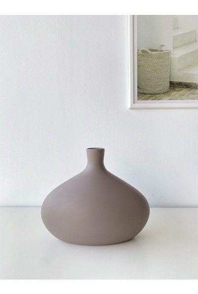 Winingo Platy Seramik Vazo Vizon