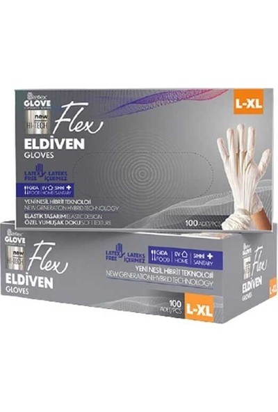 Reflex Hız Danışmanlık Reflex Flex Glove Pudrasız 100'LÜ Bej / L-xl Reflex Hız Danışmanlık Reflex Flex Glove Pudrasız 100'LÜ Bej / L-xl
