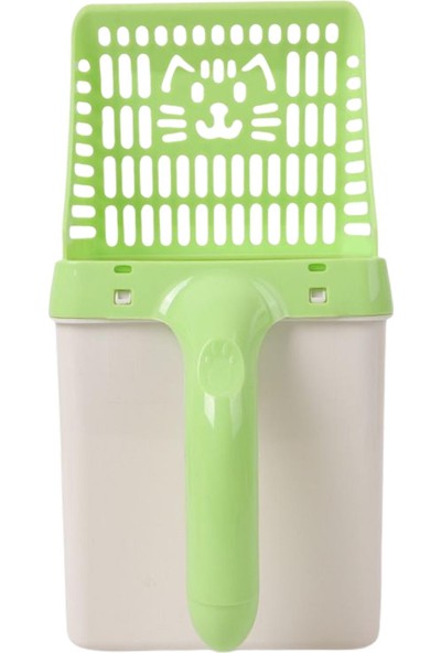 Taşınabilir Kedi Çöp Temizleme Araçları Seti Sift Aracı Pet Scooper Tek Parça Taşınabilir Kedi Çöp Temizleme Araçları Seti Sift Aracı Pet Scooper Tek Parça