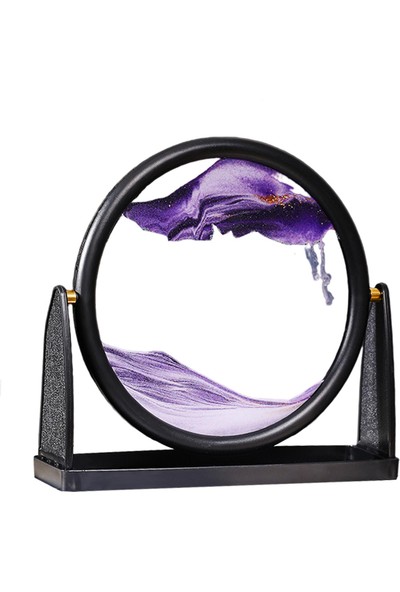 Akan Kum Sanatı Resim Kum Ev Masaüstü Süsleme Için Hareket Ekranında Akan Kum Sanatı Resim Kum Ev Masaüstü Süsleme Için Hareket Ekranında