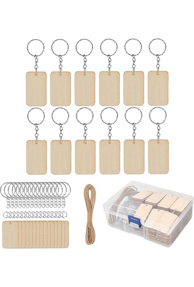 Boş Anahtarlık Seti Bitmemiş Ahşap Boş Etiketler 10 M Halat Dıy El Sanatları Anahtarlık Boş Anahtarlık Seti Bitmemiş Ahşap Boş Etiketler 10 M Halat Dıy El Sanatları Anahtarlık
