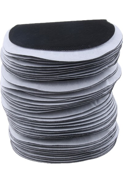 50 Adet Koltukaltı Koltukaltı Ter Pedleri Elbise Kalkanlar Ter Koruma Siyah Emici