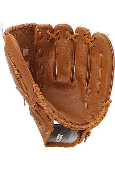 Baosity 12.5 inç PU Deri Beyzbol Eldiveni - Kahverengi (Yurt Dışından)