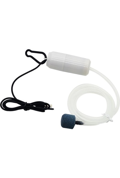 Taşınabilir Akvaryum Oksijen Hava Pompası USB Sessiz Açık Balıkçılık 5 V ile Toka Küçük Sesli Beyaz Taşınabilir Akvaryum Oksijen Hava Pompası USB Sessiz Açık Balıkçılık 5 V ile Toka Küçük Sesli Beyaz