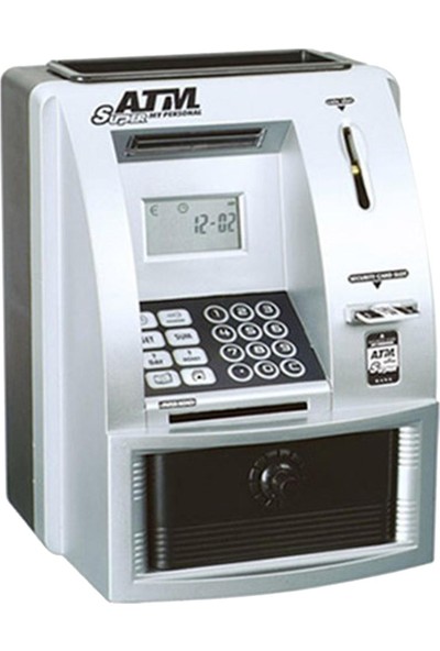 Elektronik Kumbara Atm Şifre Nakit Para Para Güvenli Kutu Oyuncak Hediye Elektronik Kumbara Atm Şifre Nakit Para Para Güvenli Kutu Oyuncak Hediye
