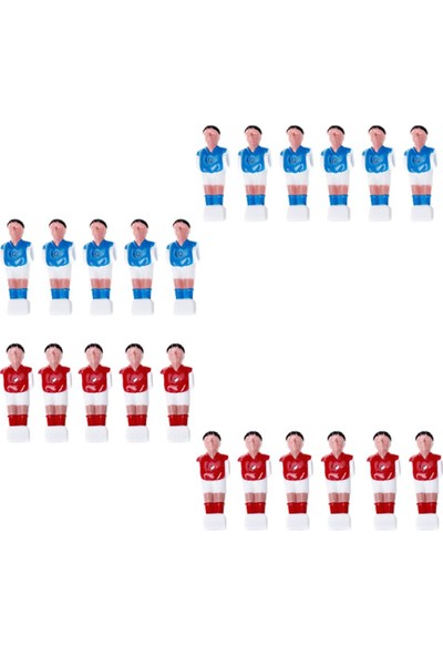 22 Parça Langırt Adam Masa Futbol Adam Oyuncu Yedek Parçalar Kırmızı ve Mavi 22 Parça Langırt Adam Masa Futbol Adam Oyuncu Yedek Parçalar Kırmızı ve Mavi