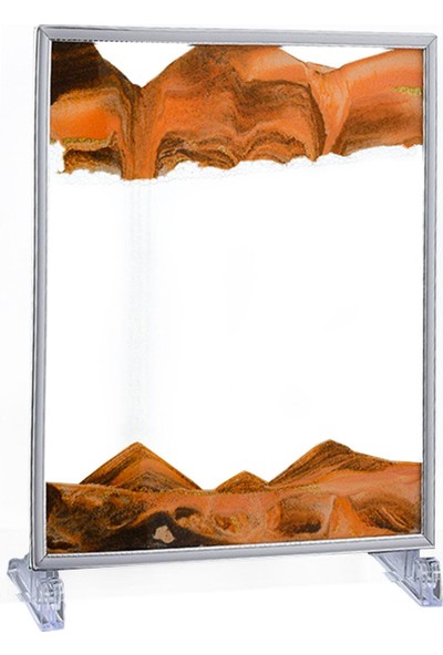 Kum Hareketli Sanat Akan Kum Resmi 3D Kum Sandığı Hareket Kum Boyama Sarı