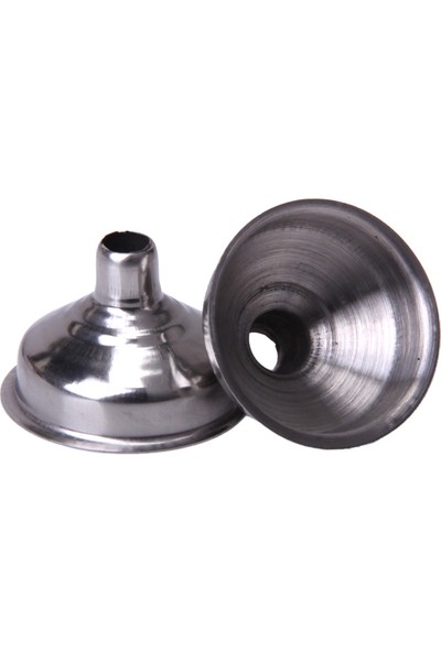 2 Adet Paslanmaz Çelik 3.6cm Dia. Kalça Şişesi Şarap Votka Için Küçük Huni