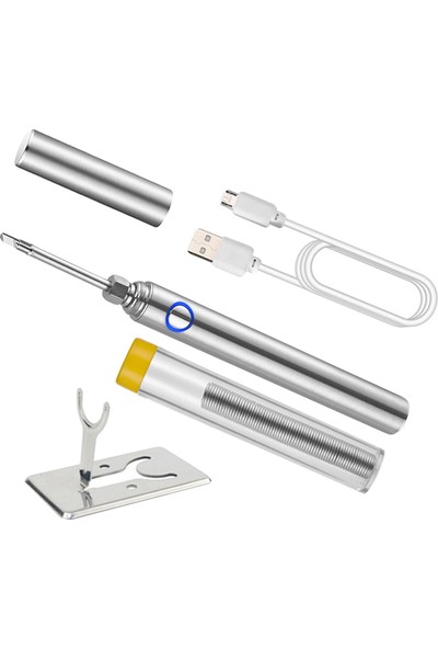 Taşınabilir Lehimleme Demir Seti Mini Kaynak Araçları Elektrikli Lehimleme Demir Seti Ipucu C