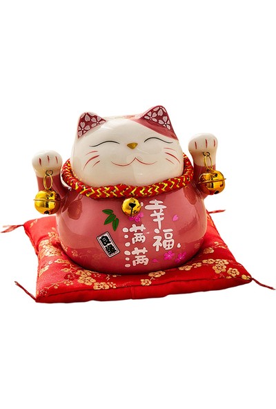 Maneki Neko Iyi Şanslar Kedi Kumbara Nimet Süs Fortune Servet Kawaii Mutluluk Maneki Neko Iyi Şanslar Kedi Kumbara Nimet Süs Fortune Servet Kawaii Mutluluk