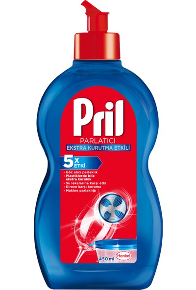 Pril Bulaşık Makinesi Deterjanı Parlatıcı 450 ml Pril Bulaşık Makinesi Deterjanı Parlatıcı 450 ml