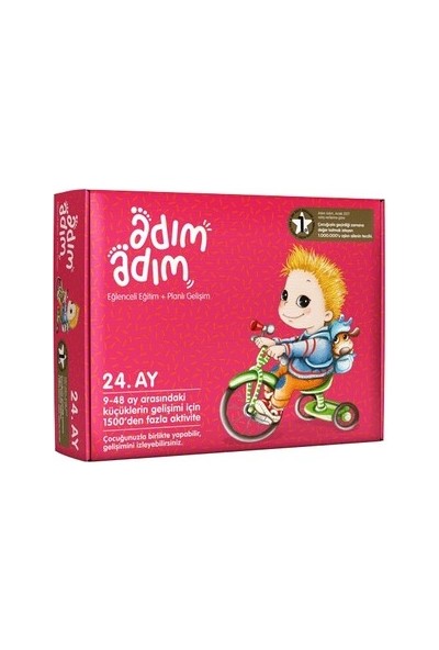 Adım Adım Bebek Eğitim Seti 24. Ay