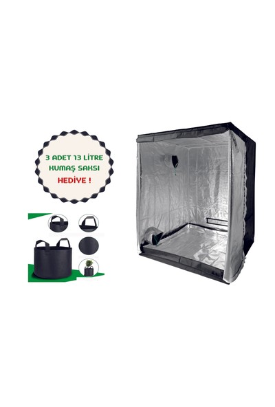 ZeuXe Hobi Bahçesi | 90X90X180 | Saksı