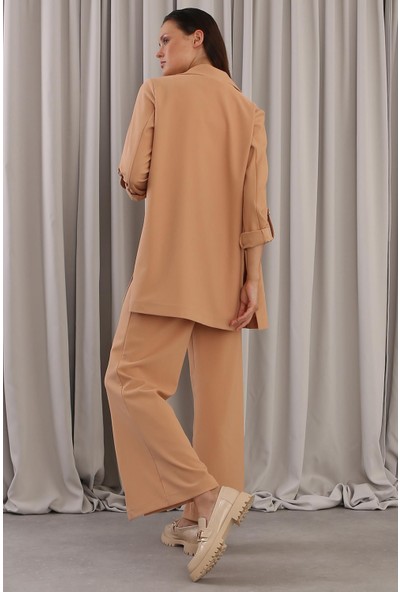 Clew Önü Yırtmaçlı Pantolon 21K0702