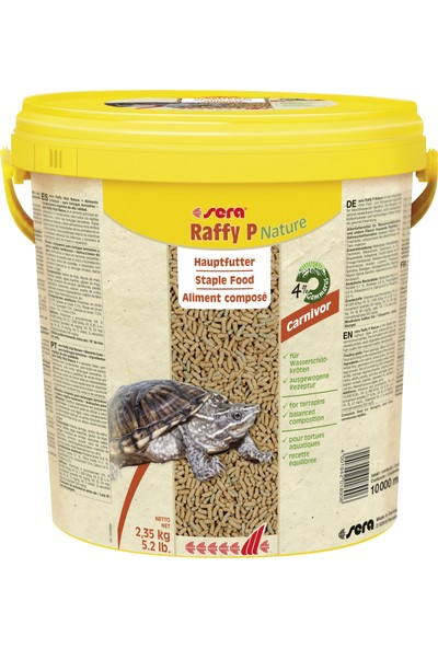 Sera Raffy P Nature 10 Lt (2,35 Kg) Sera Raffy P Nature 10 Lt (2,35 Kg)