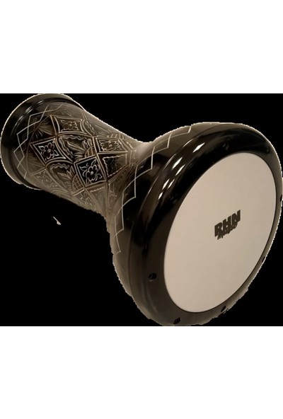 Rhn 340D-BKİ Işlemeli Siyah Çömlek Darbuka Rhn 340D-BKİ Işlemeli Siyah Çömlek Darbuka