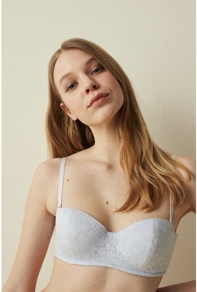 Penti Açık Mavi Delila Lace Sütyen Penti Açık Mavi Delila Lace Sütyen