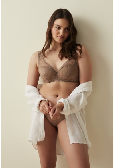 Penti Bej Amore Lace Sütyen