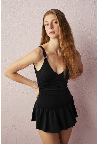 Penti Siyah Basic Skirt Mayo