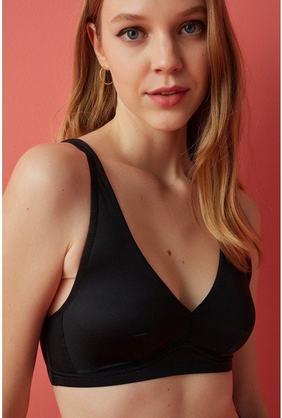 Penti Siyah Bliss Colors Dolgusuz Sütyen