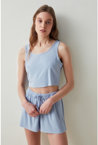 Penti A.mavi Heather Crop Atlet Penti A.mavi Heather Crop Atlet