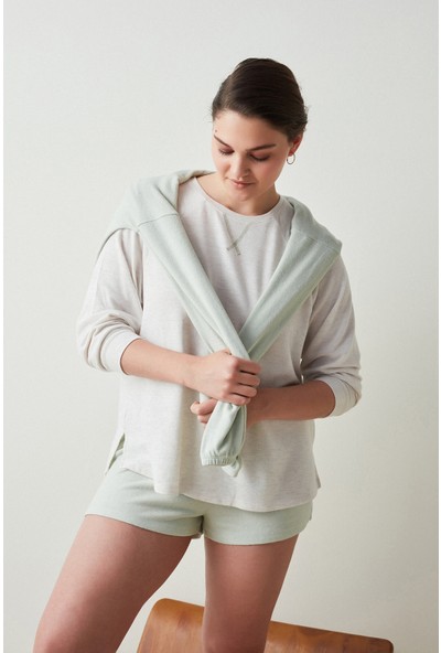 Penti Mintyeşili Olive Şort