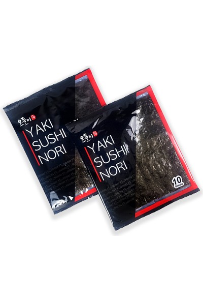 Odori Yaki Sushi Nori Yosunu 2'li 20 (10X2) Yaprak