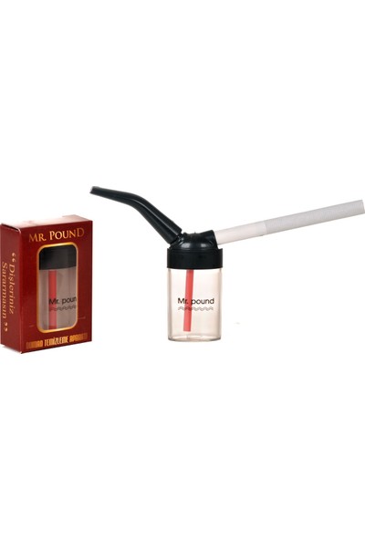 Full Reyon 5 Adet Cep Nargilesi Pipo Görünümlü Su Bazlı Nikotin Filtresi