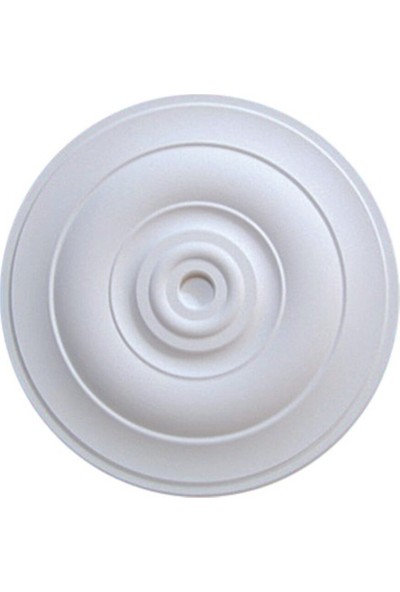 YEDİTEPEOSMANLI Düz Desenli Tavan Lamba Göbeği - 50 cm YEDİTEPEOSMANLI Düz Desenli Tavan Lamba Göbeği - 50 cm