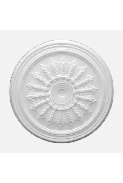 YEDİTEPEOSMANLI Buğday Desenli Tavan Lamba Göbeği - 50 cm YEDİTEPEOSMANLI Buğday Desenli Tavan Lamba Göbeği - 50 cm