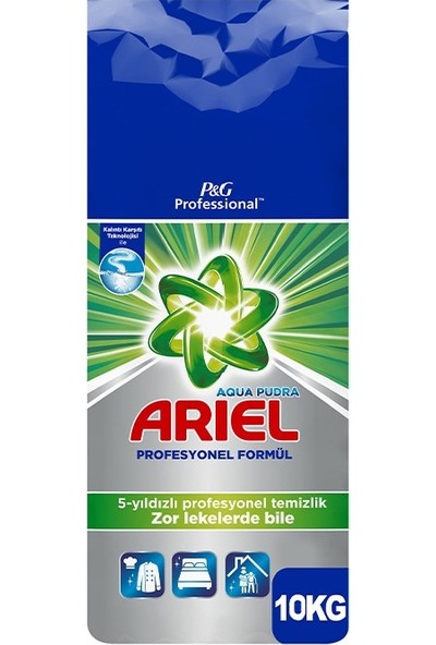 Ariel Aqua Pudra P&g Beyazlar 10 kg Ariel Aqua Pudra P&g Beyazlar 10 kg