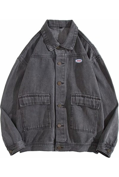 Qualife Erkek Denim Gündelik Ceket Qualife Erkek Denim Gündelik Ceket