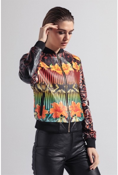 Kadın Mont Siyah 10029