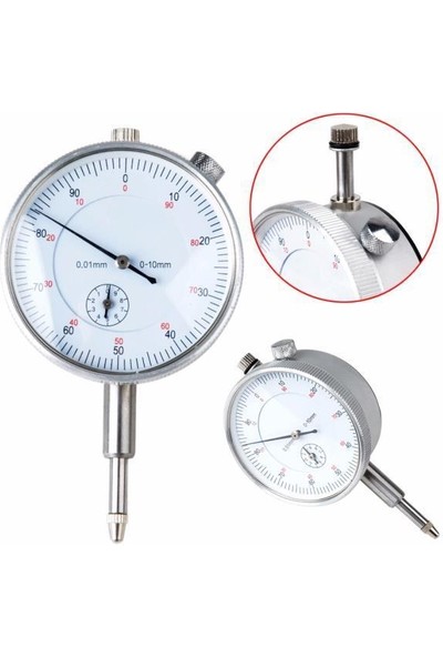 Nitools Mekanik Komparatör Saati 0-10 mm Kulaklı Nitools Mekanik Komparatör Saati 0-10 mm Kulaklı