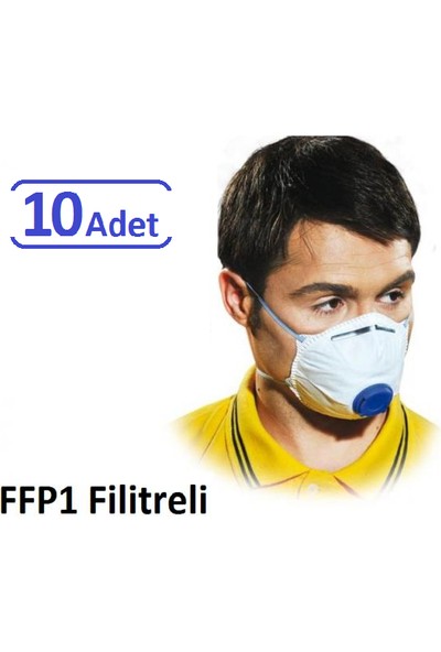 Nisafety Ffp1 Ventili Konik Maske 10 Adet Nisafety Ffp1 Ventili Konik Maske 10 Adet