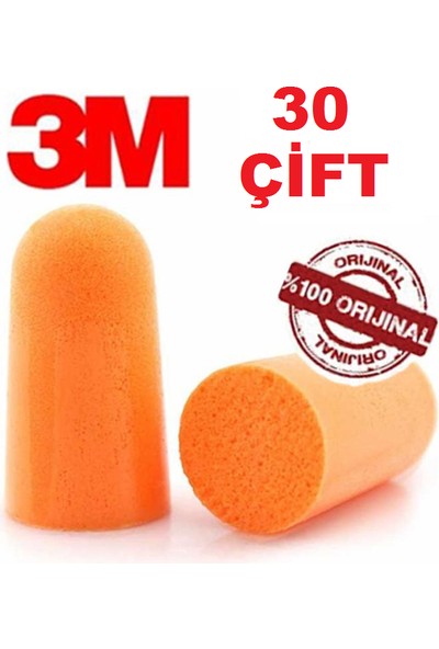 3m 1100 Refill Kulak Tıkacı 30 Çift