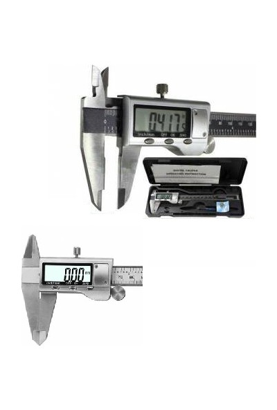 Nitools Dijital Kumpas Metal Kasa LCD Ekran 0,01-0,200 mm Nitools Dijital Kumpas Metal Kasa LCD Ekran 0,01-0,200 mm