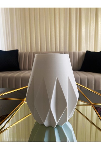 Emr Wide Beyaz Vazo - Dekoratif Vazo - Doğa Dostu Biyoplastik Emr Wide Beyaz Vazo - Dekoratif Vazo - Doğa Dostu Biyoplastik