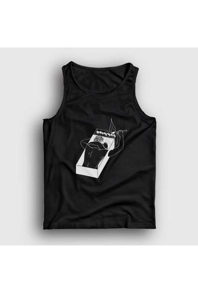 Presmono Unisex Siyah Match Lovers Valentine's Day Sevgililer Günü Atlet Presmono Unisex Siyah Match Lovers Valentine's Day Sevgililer Günü Atlet