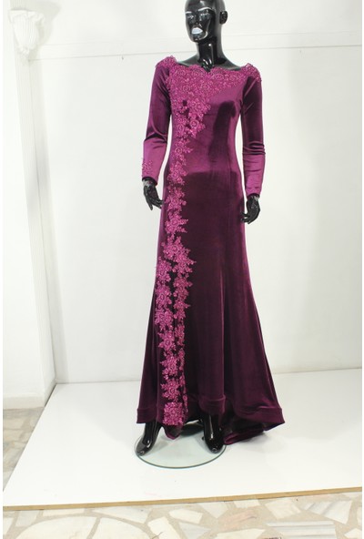 Gülayten Moda Kadife Abiye Gece Elbise Gülayten Moda Kadife Abiye Gece Elbise